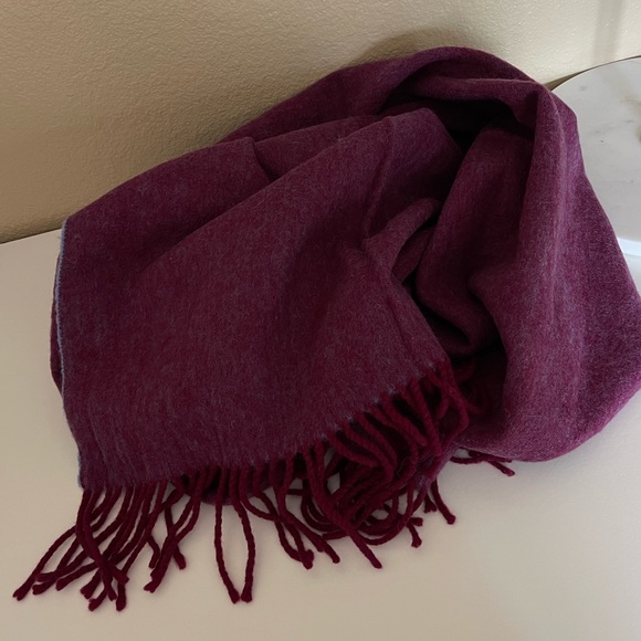 Prune | Accessories | New 0 Merino Wool Scarf Prune Brand Made In ...